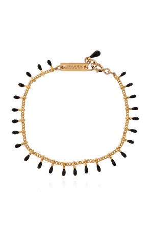 Gold Bracelet with logo Isabel Marant Vitkac Germany